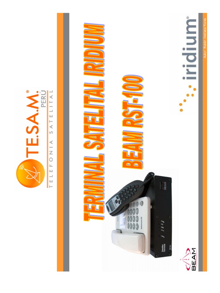 Beam RST-100 | PDF | Telecomunicaciones | Equipo