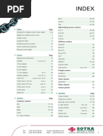 Anchor Chain Strength and Weight Charts | PDF
