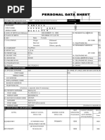 PDS Sample | PDF | Graduate School | Government