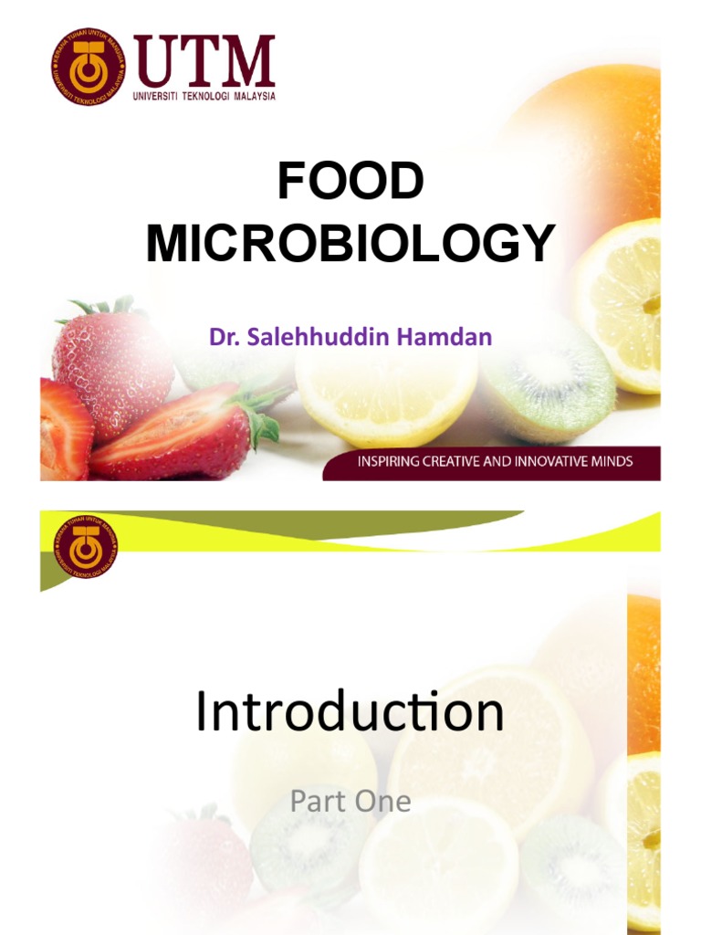 1.food Microbiology | PDF | Microorganism | Microbiology