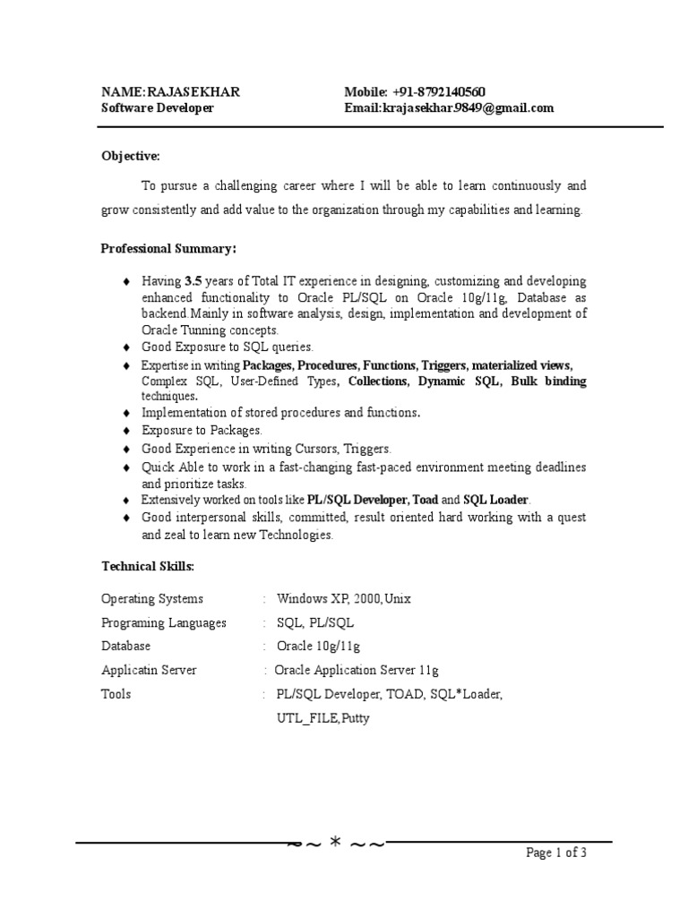 Pl Sql Developer Pdf Pl Sql Oracle Database