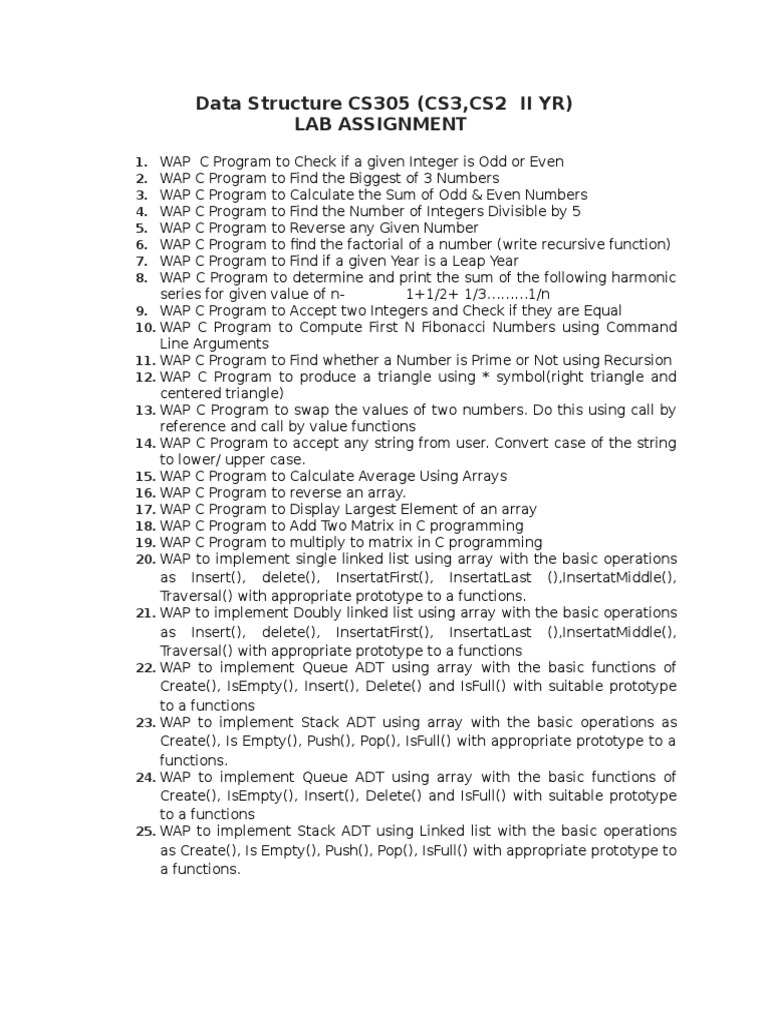 Ds | PDF | C (Programming Language) | Computer Programming