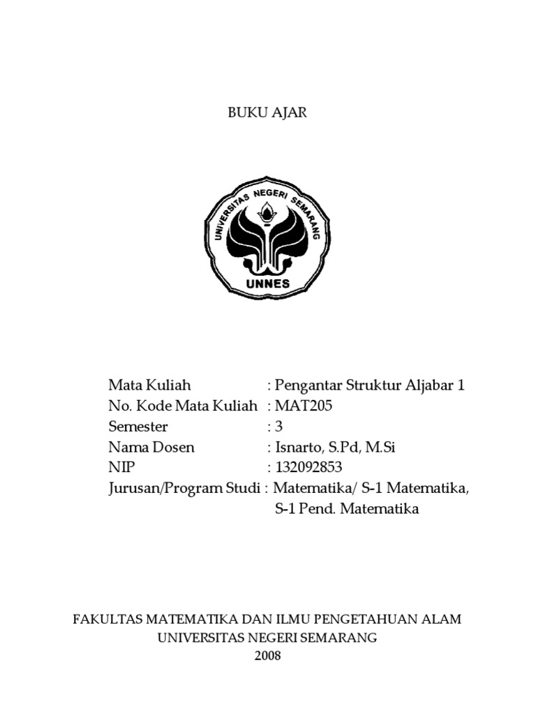 Unlock Struktur Aljabar | PDF