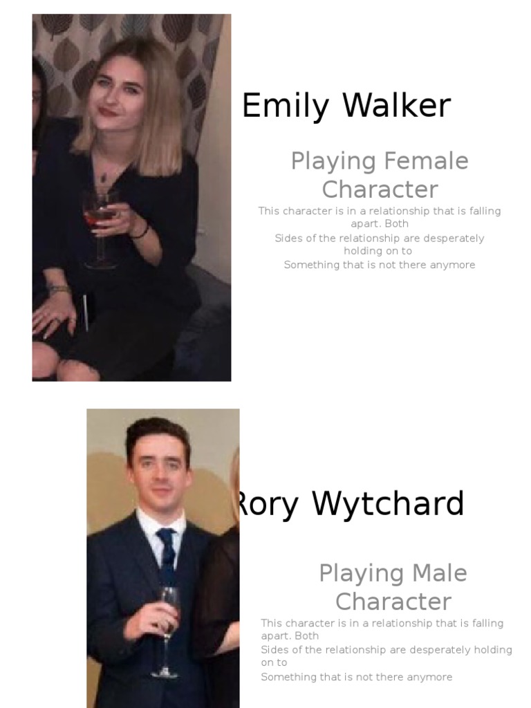 Actor Profiles | PDF