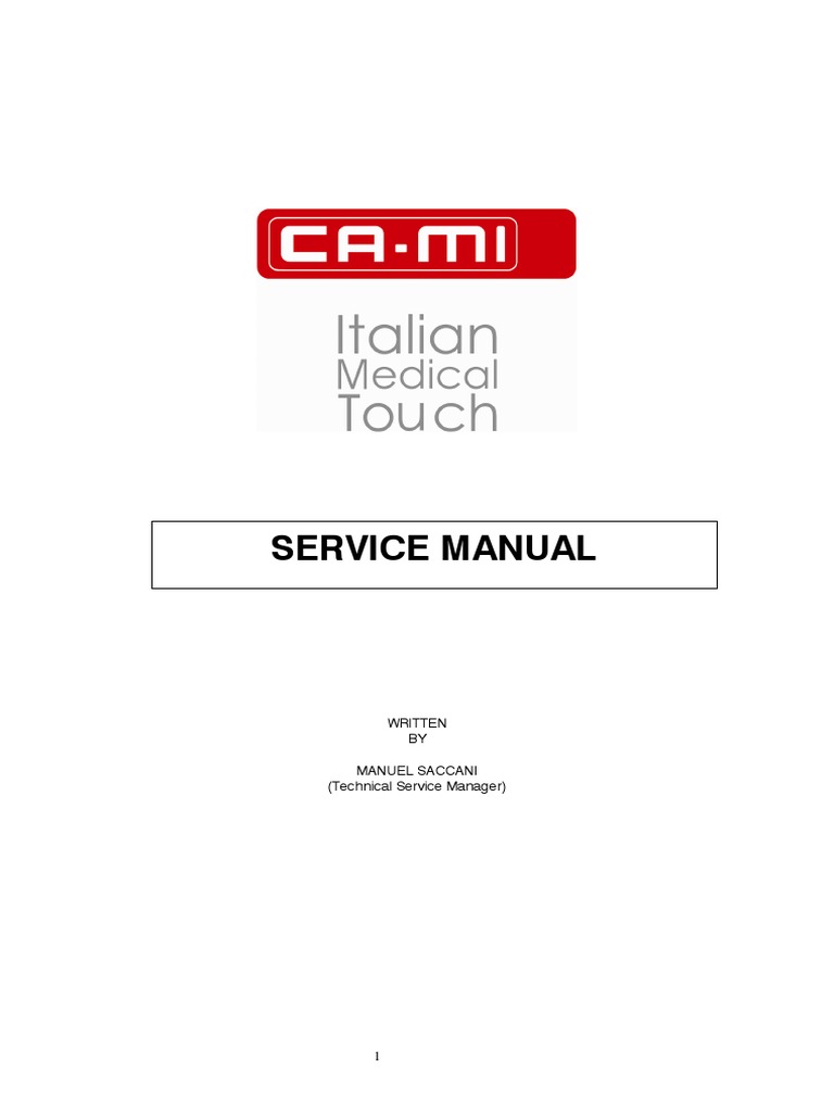 Allegato 11.2 - Service Manual New Askir 30 (RE 310100-02) | PDF ...