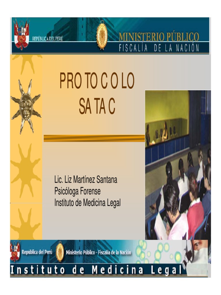 Protocolo SATAC para Evaluación Infantil | PDF | Desarrollo cognitivo ...