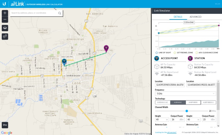 AirLink - Outdoor Wireless Link Calculator | PDF | Computers ...
