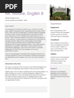 French Syllabus 6th Grade | PDF | Homework | Teaching