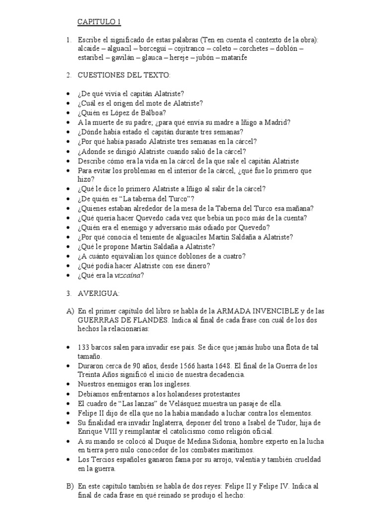 Actividades Trabajo | PDF | Inquisición española | Inquisición