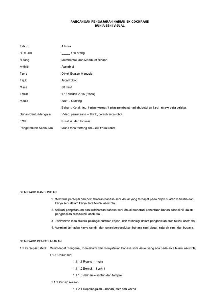 Arca Robot Asemblaj | PDF