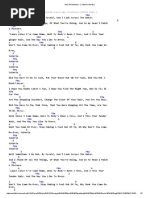 Valerie Lyrics by Amy Winehouse | PDF | Song Structure | Song Recordings