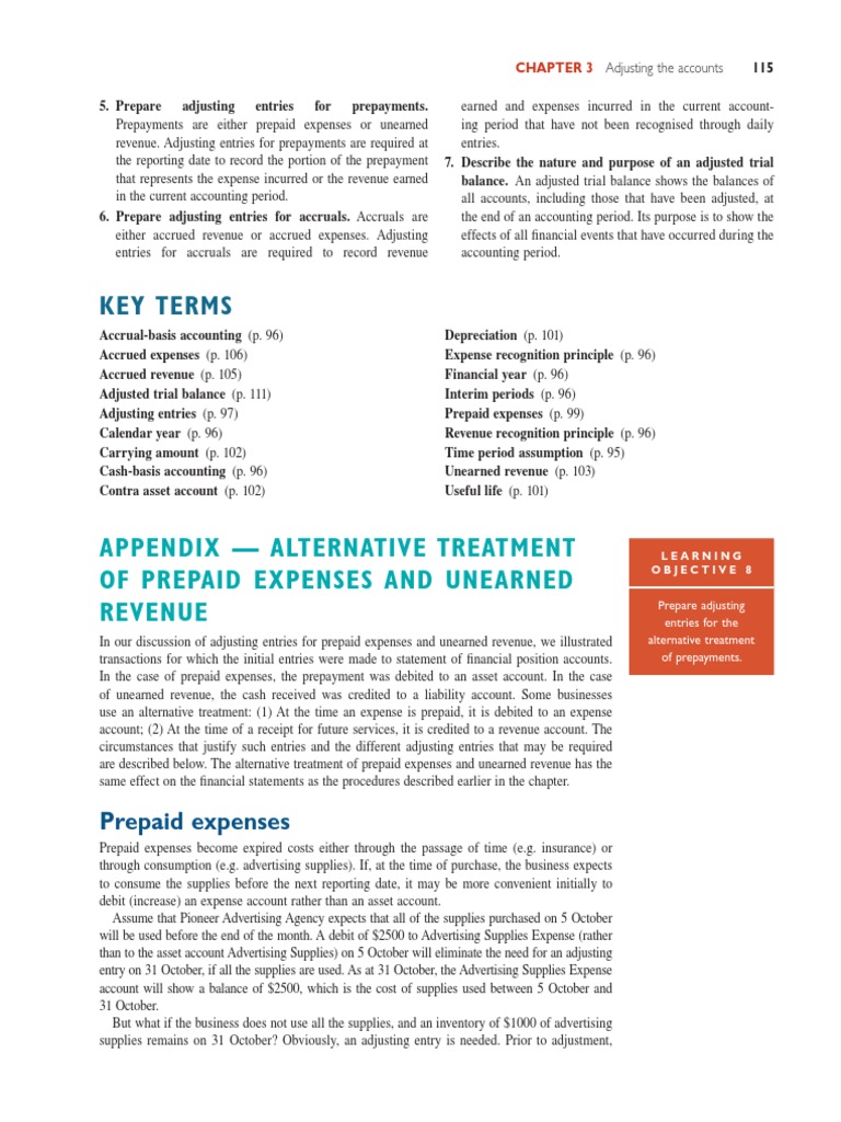 CHAPTER 3 Adjusting The Accounts PDF | PDF | Debits And Credits | Deferral