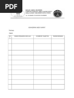 Borang Serahan Barang | PDF