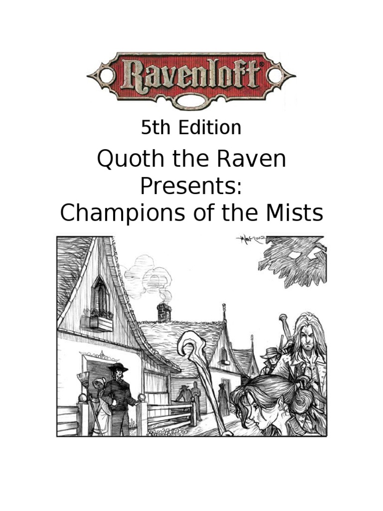 5e - Ravenloft Campaign Guide | PDF | Dwarf (Middle Earth) | Magic ...