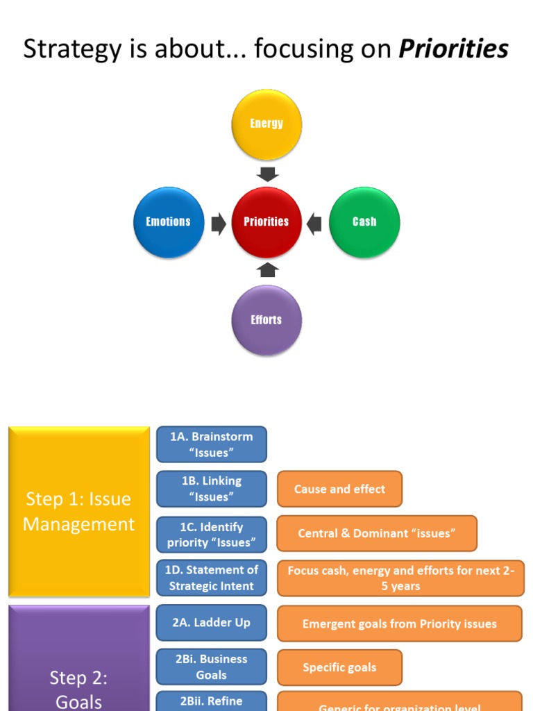 Strategic Planning and Prioritization Guide | PDF | Business