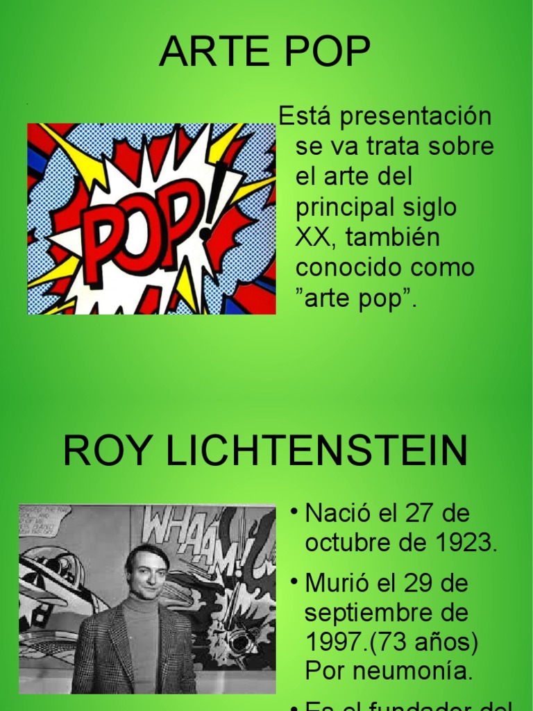 Arte Pop Manu | PDF | Andy Warhol | Pinturas