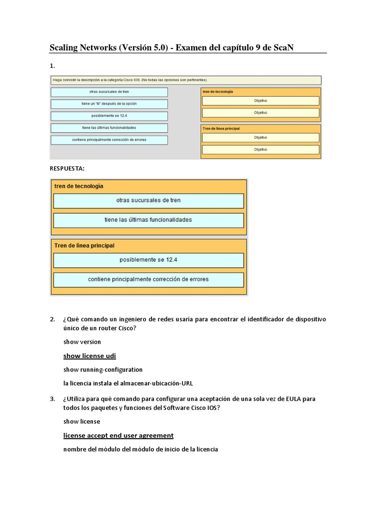 Examen Capítulo 9 CCNA3 | PDF | Enrutador (Computación) | Red privada virtual
