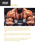 Ryan Humiston Workout - Shareable | PDF | Anatomical Terms Of Motion ...