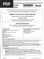 32-36 Weber Manual | PDF