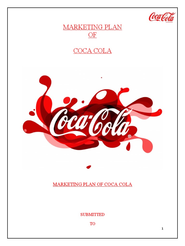 Coca Cola Marketing Report by WALEED | PDF | The Coca Cola Company ...