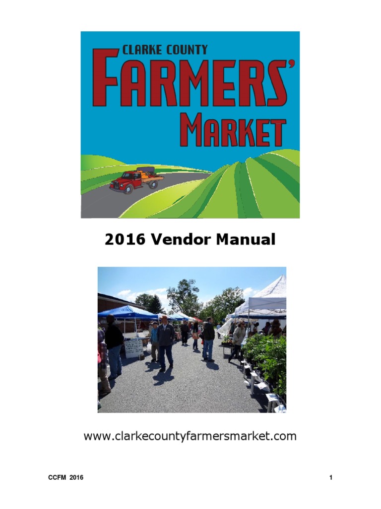 Clarke County Vendor Manual 2016 | PDF | Fruit Preserves | Chutney