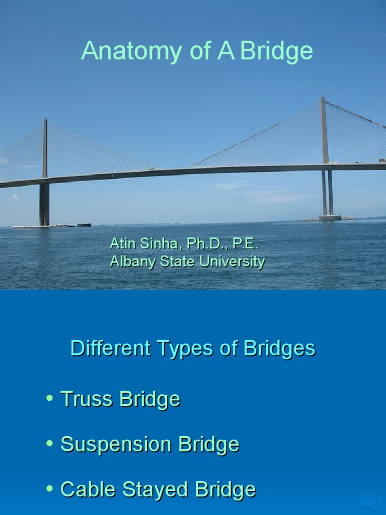 Anatomy of A Bridge | PDF | Bridge | Civil Engineering
