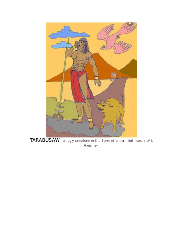 Tarabusaw: - An Ugly Creature in The Form of A Man That Lived in Mt ...
