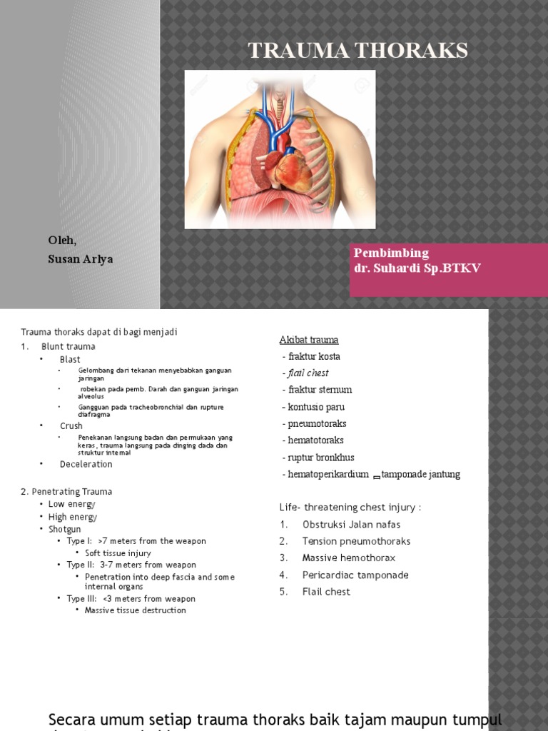 Trauma Thorax | PDF