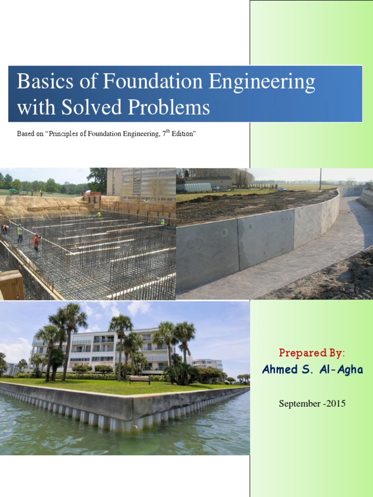 Basics of Foundation Engineering With Solved Problems | PDF | Applied ...