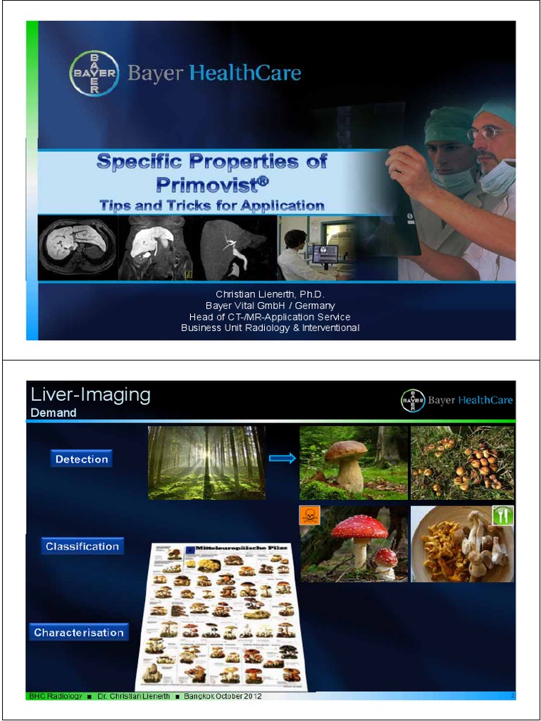 Liver Mri With Primovist Tips And Tricks Handsout Christian Lienerth Pdf Radiology