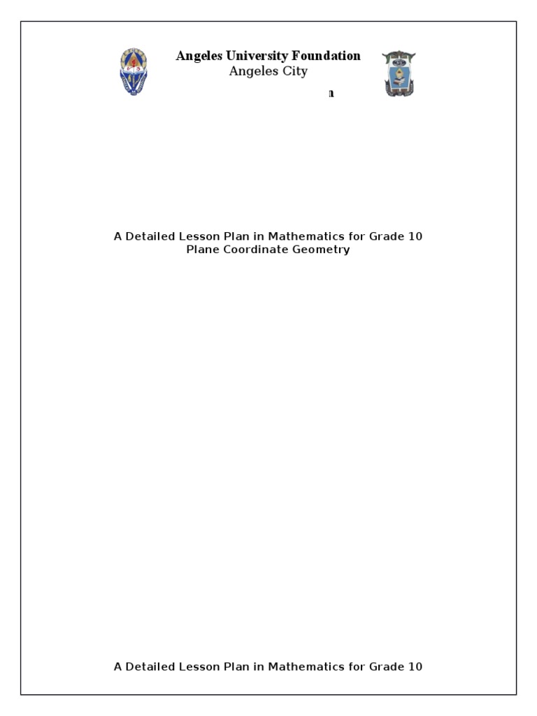 Distance Formula in Coordinate Geometry | PDF | Distance | Geometry