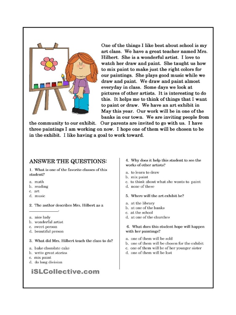 Reading Comprehensions Week 3 | PDF
