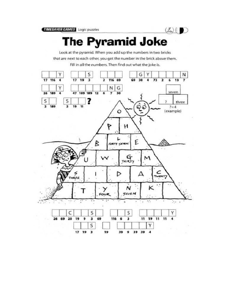 Pyramid Joke Robert The Robot | PDF