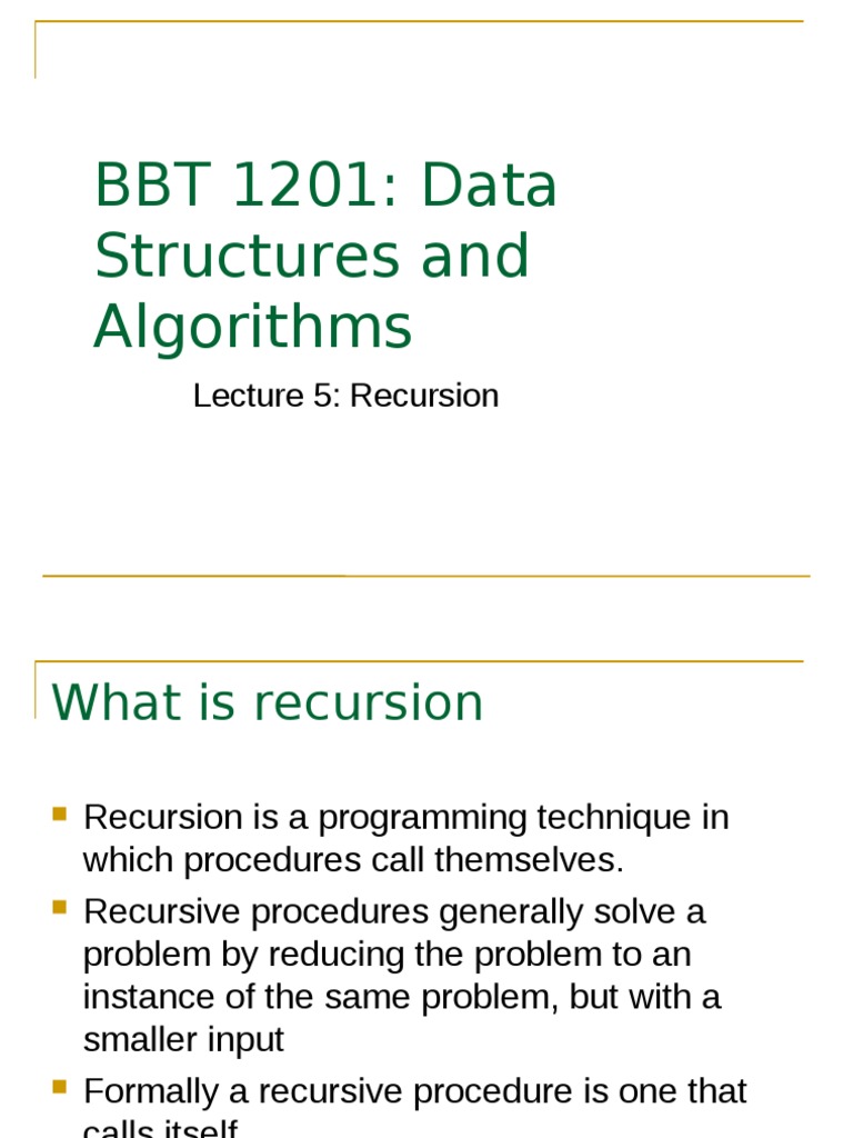 Understanding Recursion Recursive Functions Base Cases And Stack Frames Pdf Recursion 6706