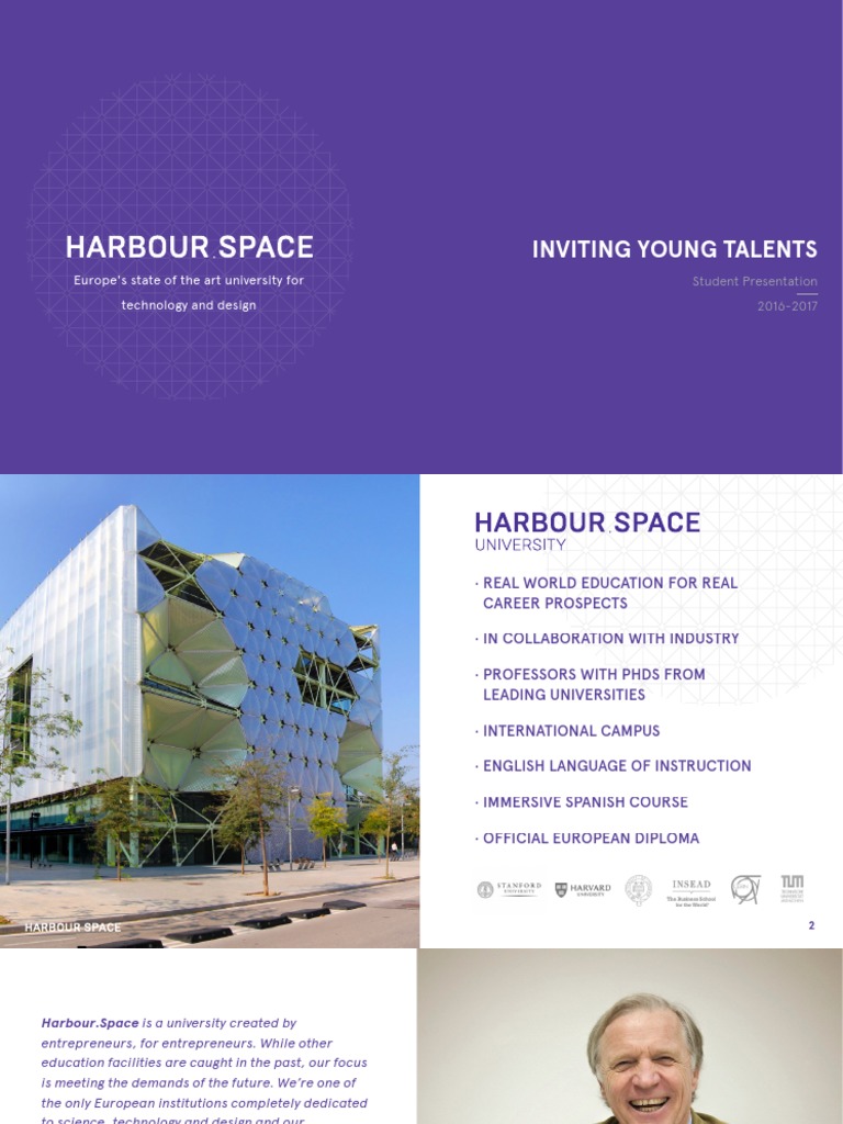 Harbour.Space University Overview | PDF | Entrepreneurship | Academic ...