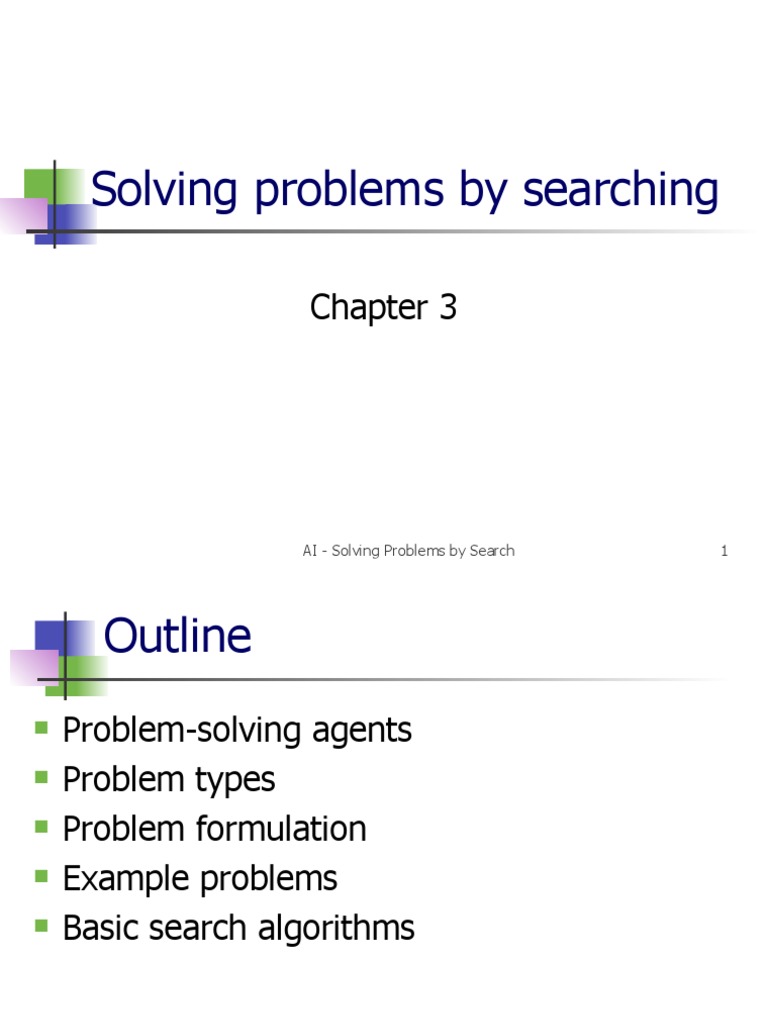 AI - Solving Problems by Search 1 | PDF | Theoretical Computer Science ...