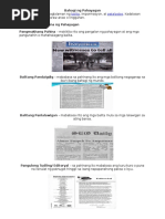 Bahagi NG Pahayagan | PDF