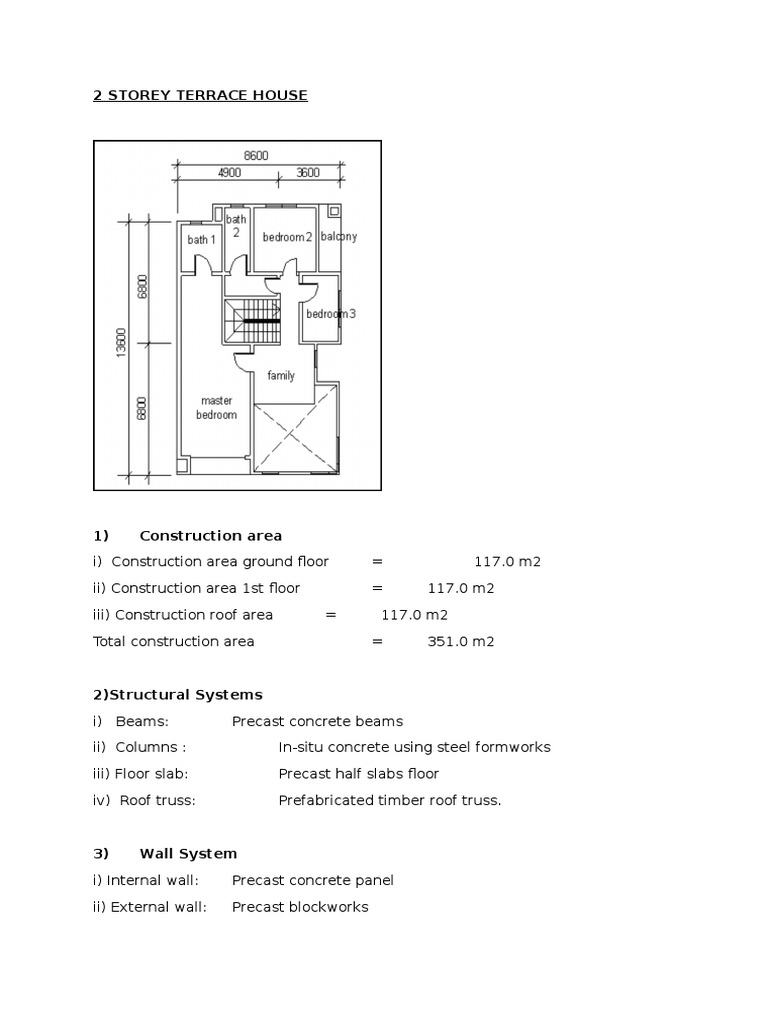 2 Storey Terrace House | PDF