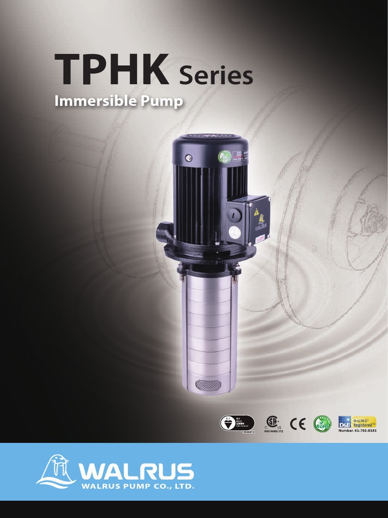 TPHK Ew015 201505 | PDF | Pump | Machines