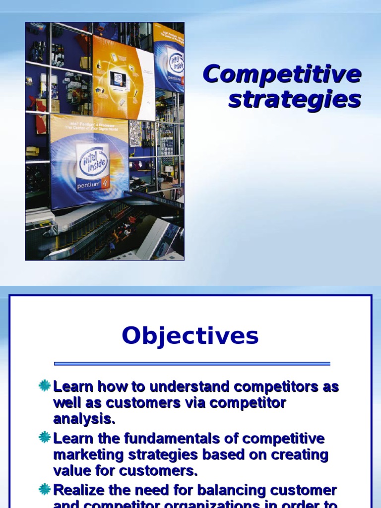 Competitive Strategies | Strategic Management | Competition