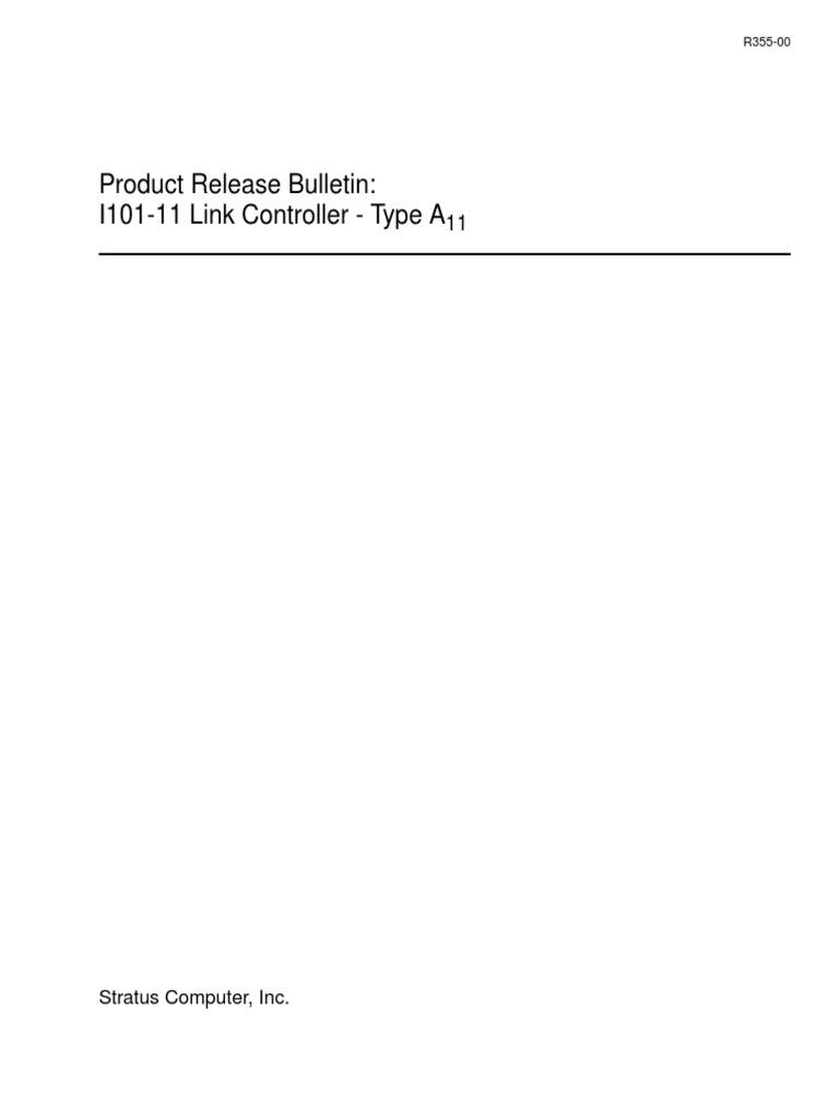 Product Release Bulletin (r355-00) | PDF | Computer Terminal | Command Line Interface