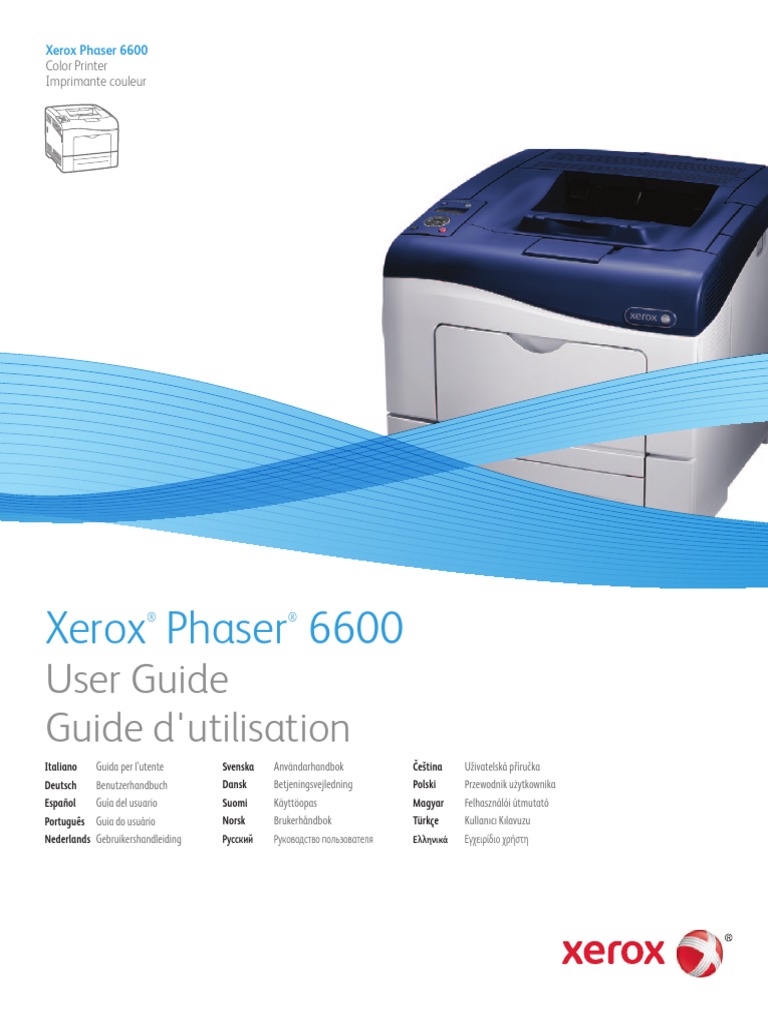 Xerox Phaser 6600 User Guide En-Us | PDF | Ip Address | Computer Network