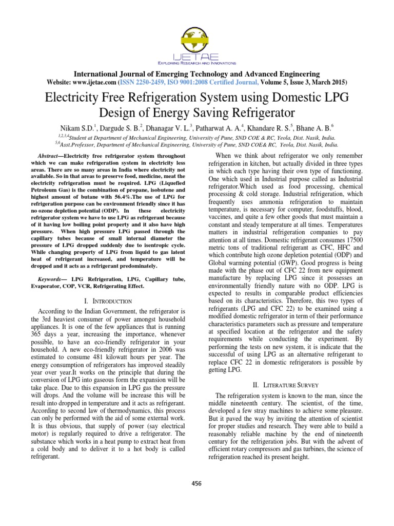Ijetae 0315 83 | Download Free PDF | Liquefied Petroleum Gas | Propane