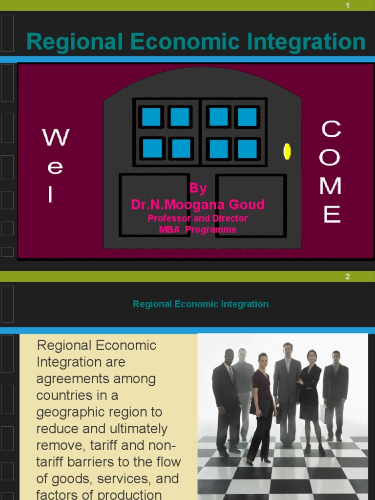 Economic Integration and Trade Blocks | PDF | European Union ...
