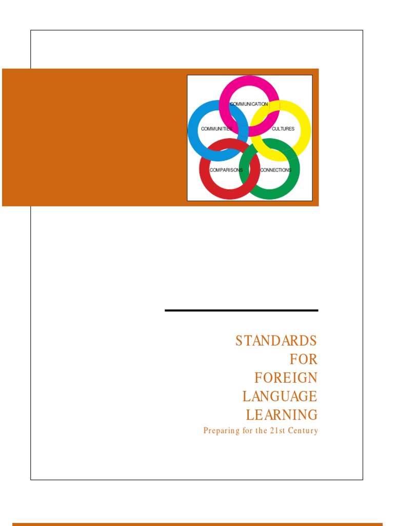 ACTFL National Standards | PDF | Learning | Foreign Language