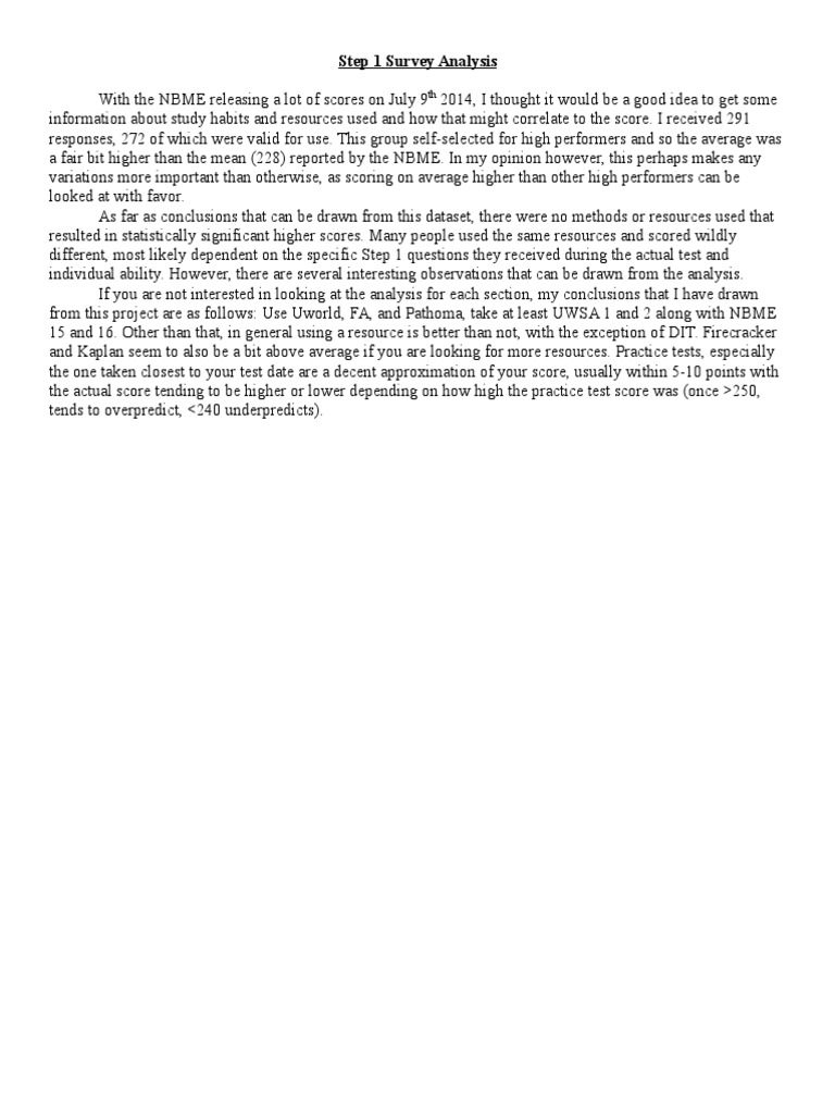 Use UFAP, Practice Tests for Step 1 Success | PDF | Statistical ...