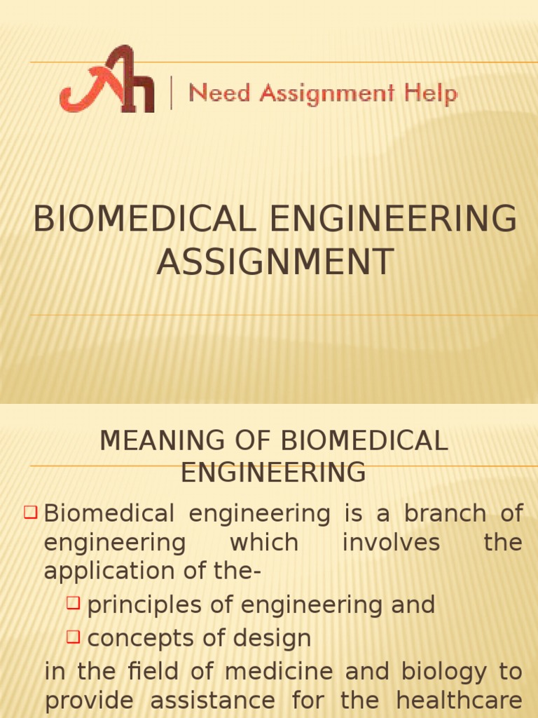 Biomedical Engineering Assignment Help | PDF | Biomedical Engineering ... Biomedical Engineering Assignment Help | PDF | Biomedical Engineering ...