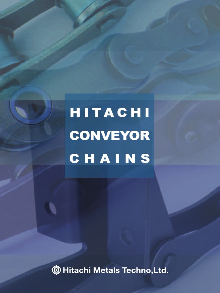 Hitachi Conveyor Chain | PDF | Strength Of Materials | Chemistry