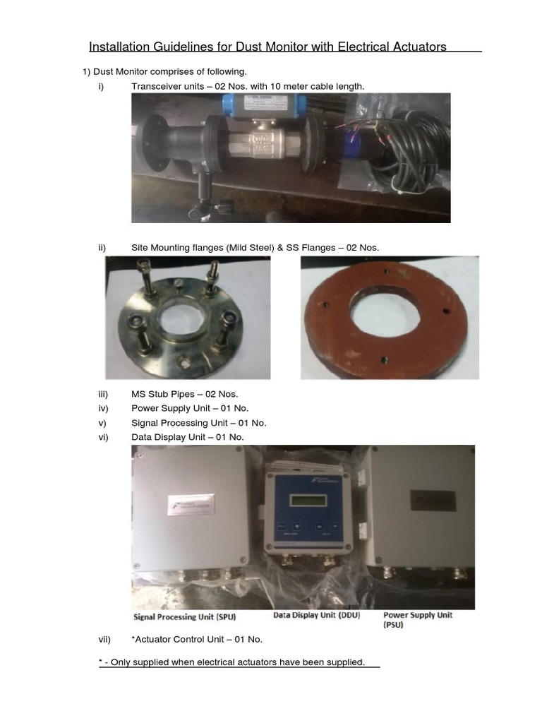 Installation Guidelines DCEM 1 | PDF