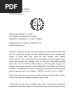 Contoh Putusan Dalam Perkara Perdata | PDF